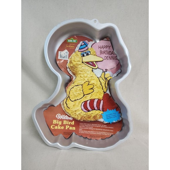 Wilton | Kitchen | Wilton Big Bird Cake Pan Vintage 983 Sesame Street ...